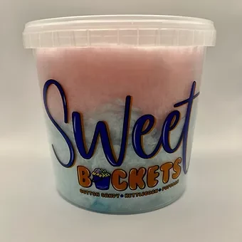 Mixed Cotton Candy (Blue Raspberry/Pink Vanilla) - Sweet Buckets